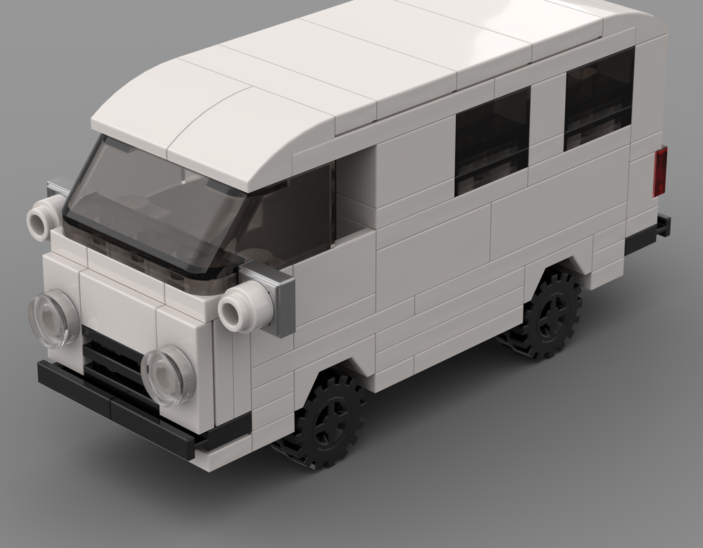 LEGO MOC UAZ 452 Buhanka MOD for DeMarco UAZ (4 Window) by Shturmovik ...