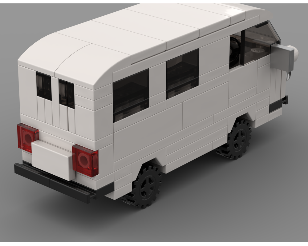 LEGO MOC UAZ 452 Buhanka MOD for DeMarco UAZ (4 Window) by Shturmovik ...
