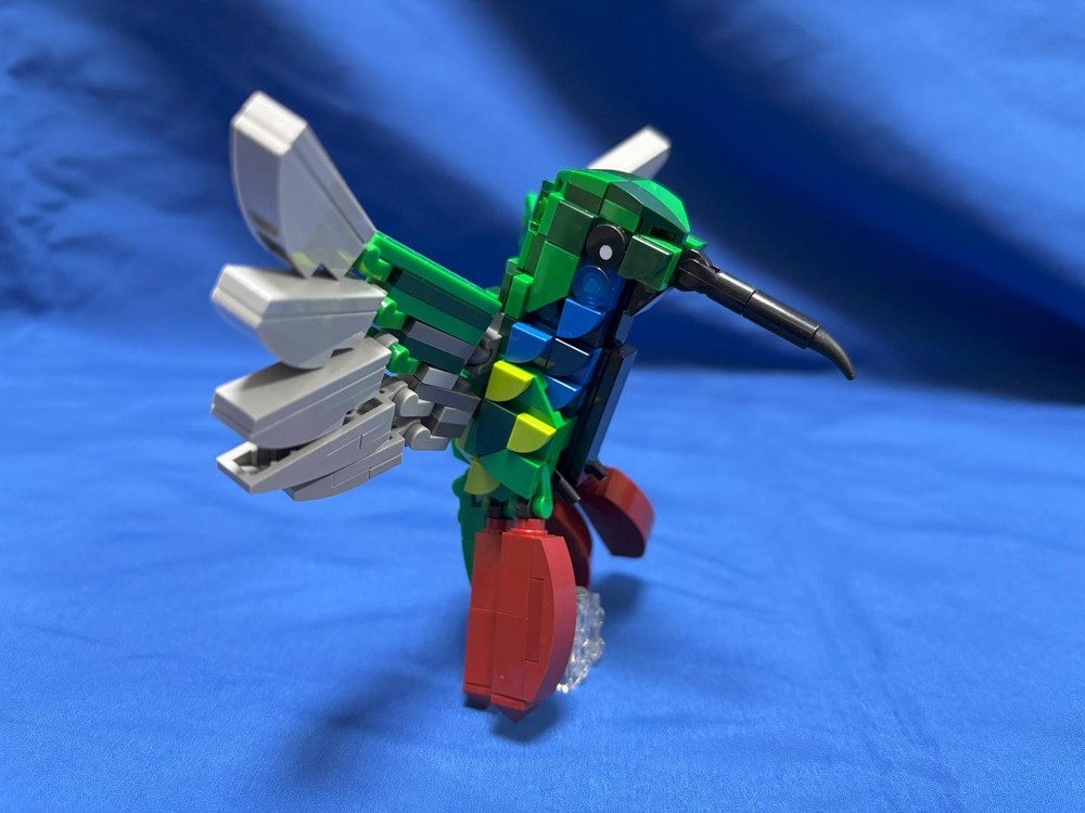 LEGO MOC Hummingbird (Black throated mango) by makoto_lake ...
