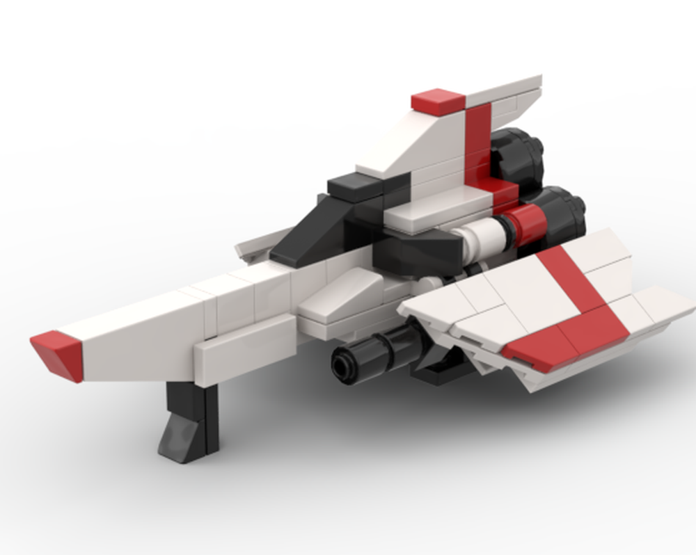 LEGO MOC Colonial Viper MK2 by Powers. Clutch Powers. | Rebrickable ...