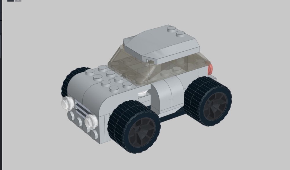 LEGO MOC 4883-1-b1 Gear Grinder 01 Light Bluish Gray by TurboRatRods ...