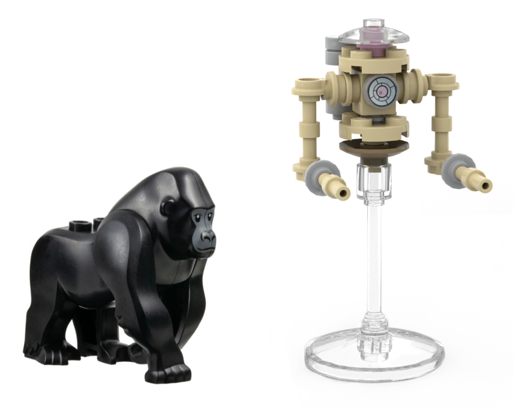 LEGO MOC-209793 Monsieur Mallah and The Brain (small version) from My ...