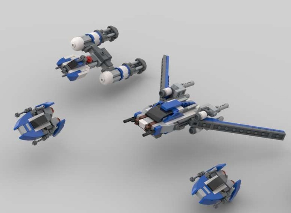 LEGO MOC-209794 Common Rebel Fighters by Orgalorgbricks | Rebrickable ...