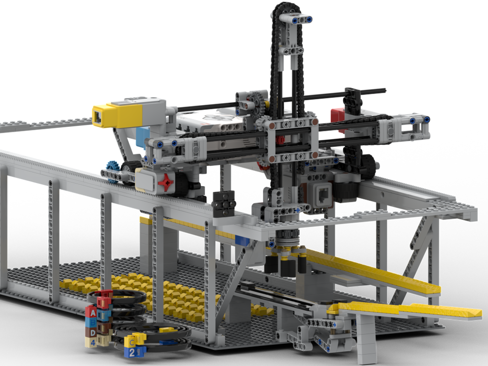 LEGO MOC-209795 4D Gantry V2 - Ball sorter by Mr_Jos | Rebrickable ...