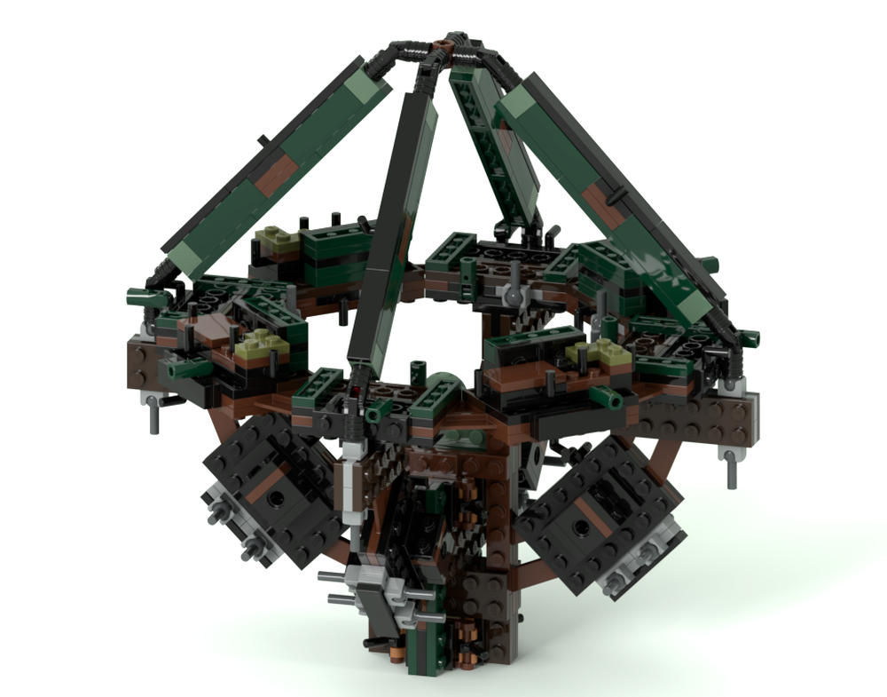 LEGO MOC HANGING FLOWER BASKET by KeisukeOmori | Rebrickable - Build ...
