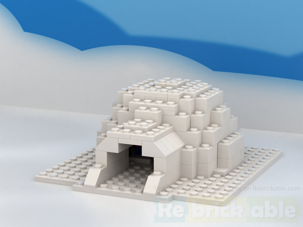 LEGO MOC-209798 6380 Igloo by se1977 | Rebrickable - Build with LEGO