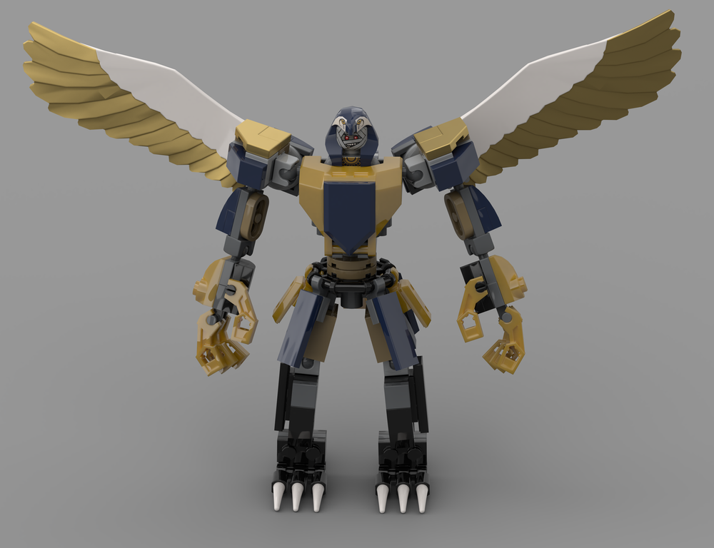 LEGO MOC Horus Guard mech by Einherji04 | Rebrickable - Build with LEGO