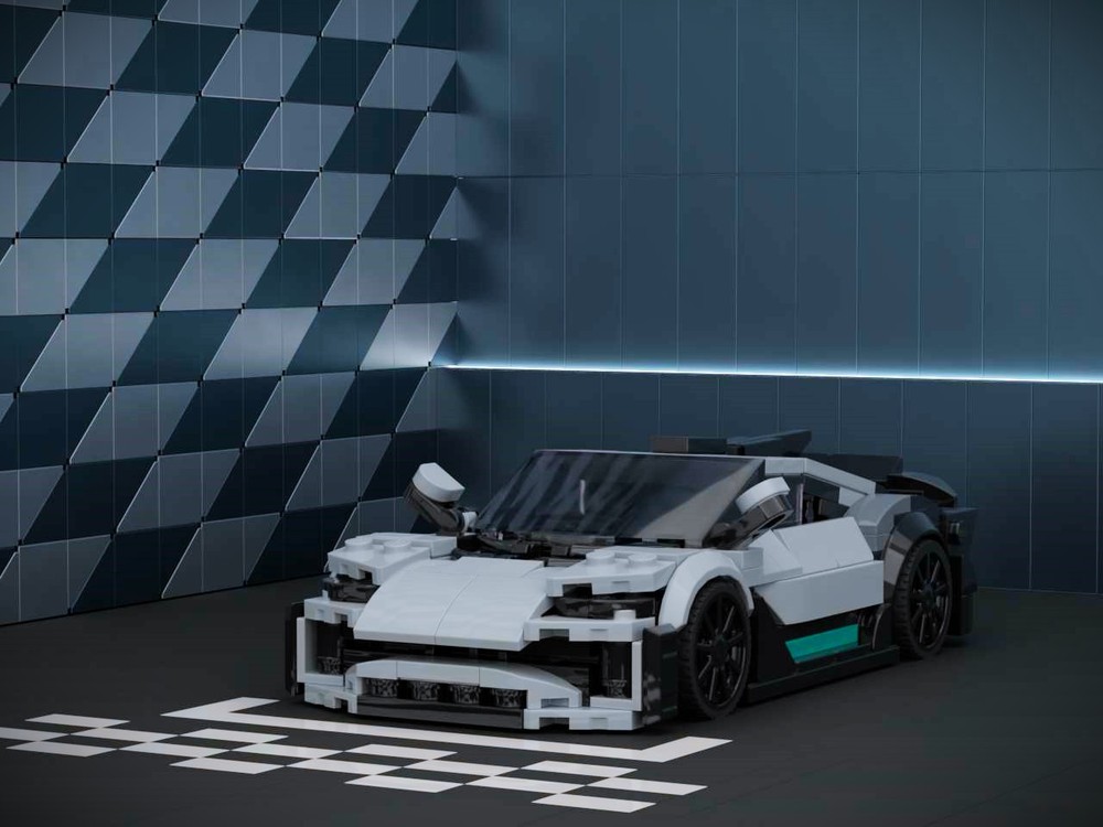 LEGO MOC Mercedes-AMG One by Sweeng | Rebrickable - Build with LEGO