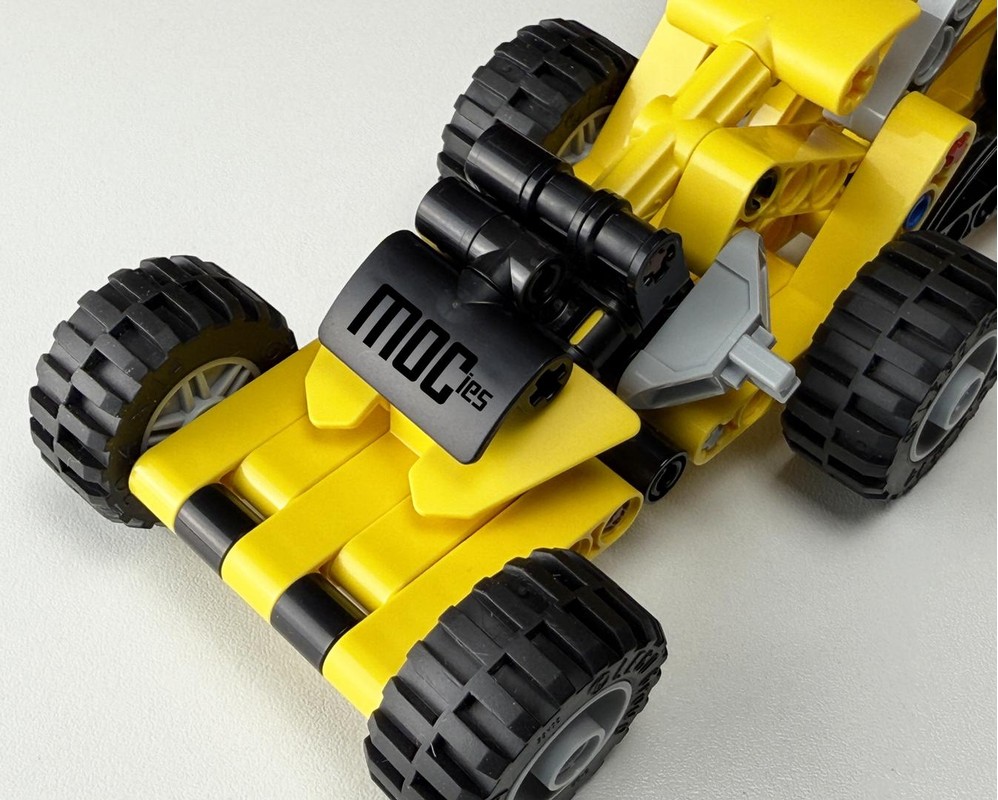 LEGO MOC Mini Lawn Mower 42197 by MOCies | Rebrickable - Build with LEGO