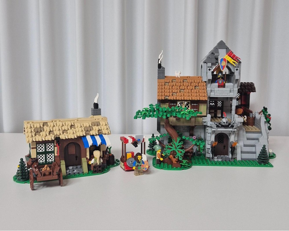 LEGO MOC The manor of the baron (10332 Alternate build) by Hogi_castle ...