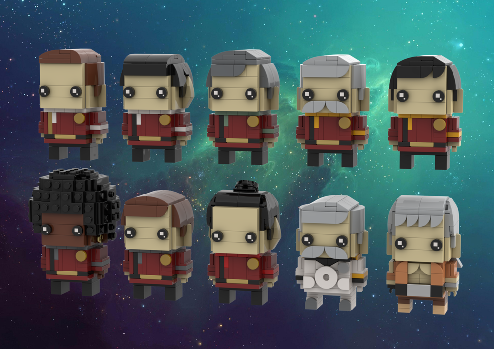 LEGO MOC-209840 Star Trek: The Wrath of Khan Brickheadz Bundle by ...