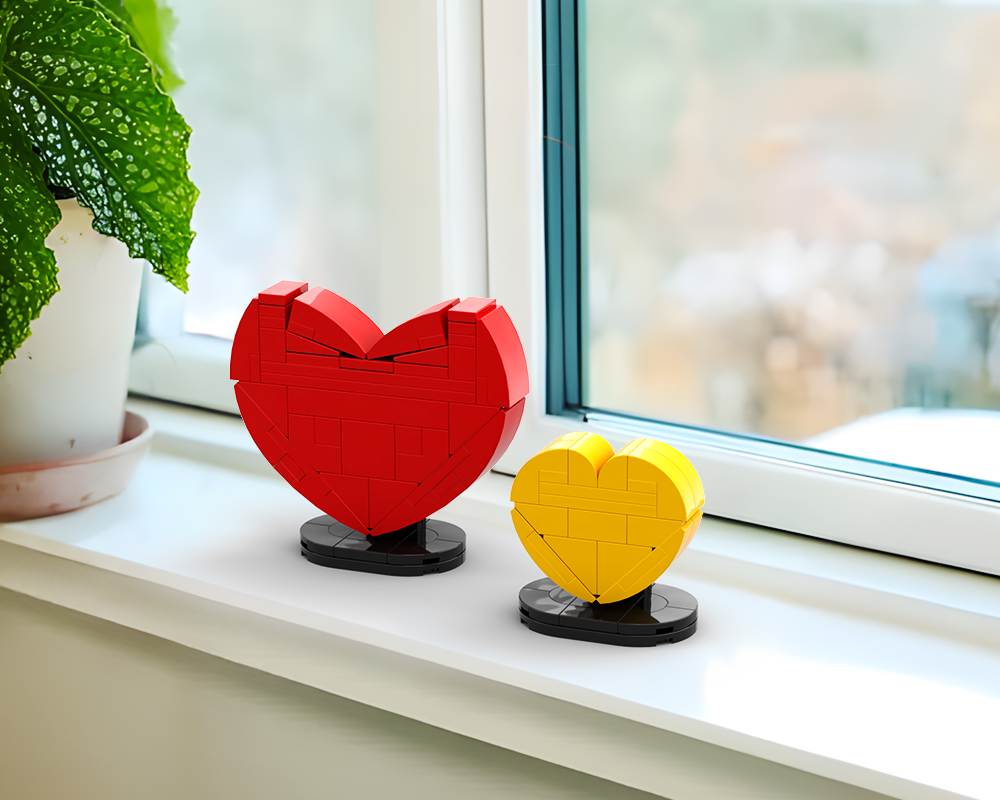 LEGO MOC Heart by CreatorExpert | Rebrickable - Build with LEGO