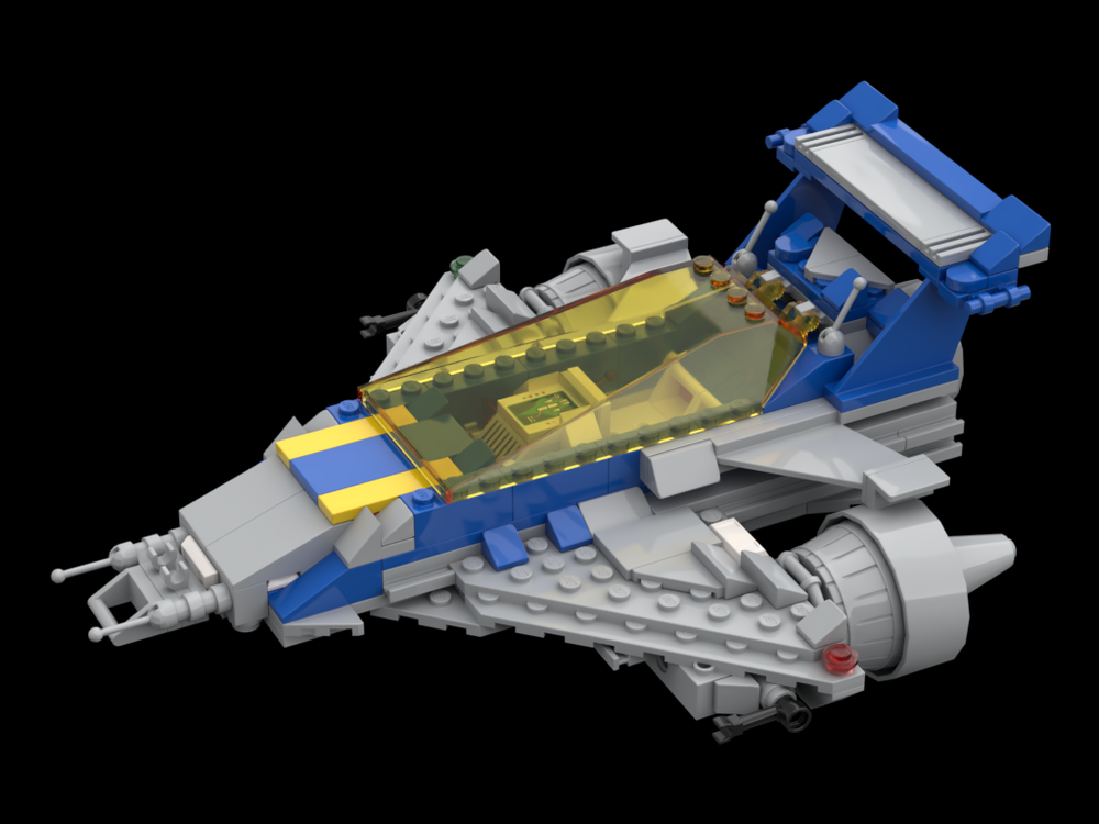 LEGO MOC 10497 Sprinter Twin Engine Add-on for B1 model by crazy8ron ...