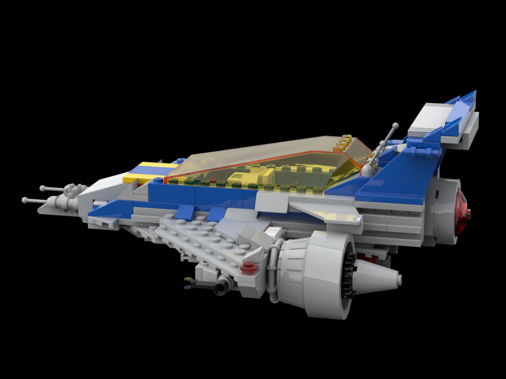 LEGO MOC 10497 Sprinter Twin Engine Add-on for B1 model by crazy8ron ...