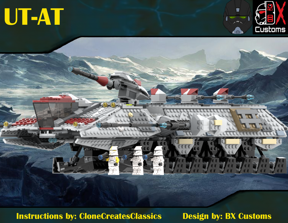 LEGO MOC-209868 UT-AT (Unstable Terrain Artillery Transport, Realistic ...