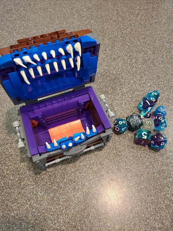 LEGO MOC Lego Mimic Game Dice Caddy by ElJefffe | Rebrickable - Build ...