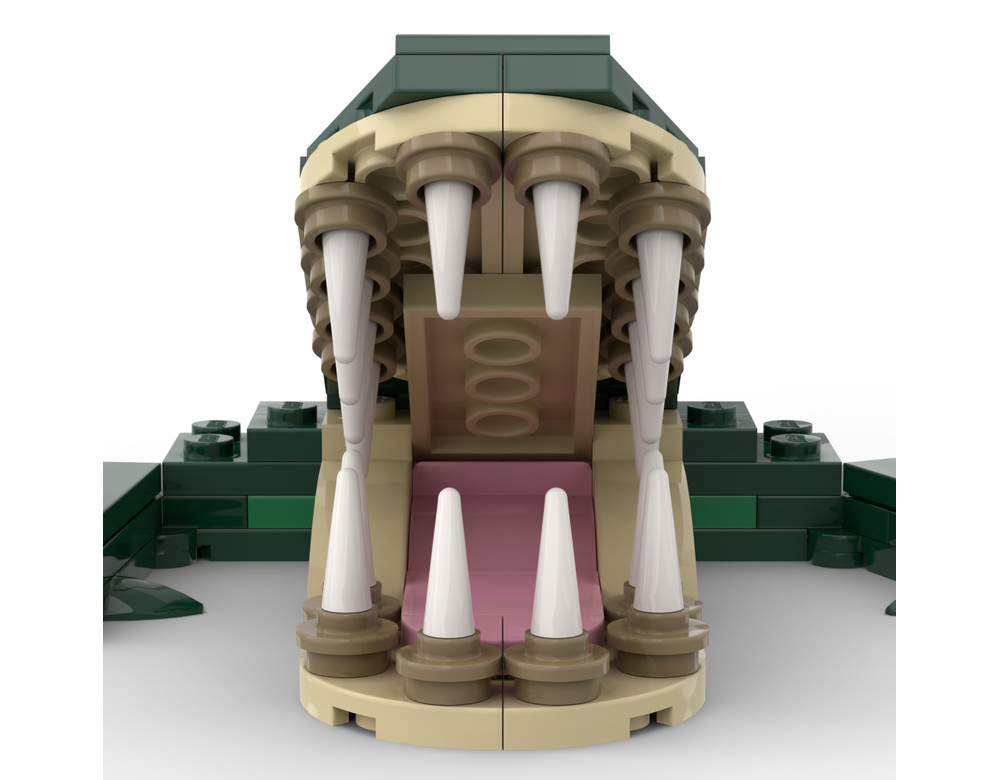 LEGO MOC Bask the Alligator by CommonDescent | Rebrickable - Build with ...