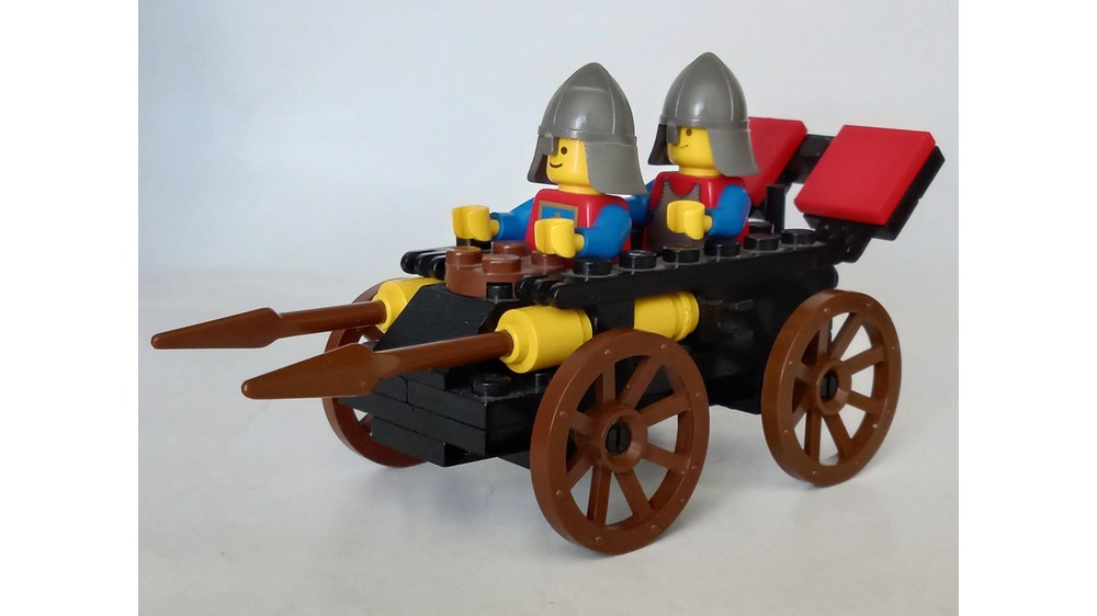 LEGO MOC 6039 Medieval Car by julien1001 | Rebrickable - Build with LEGO
