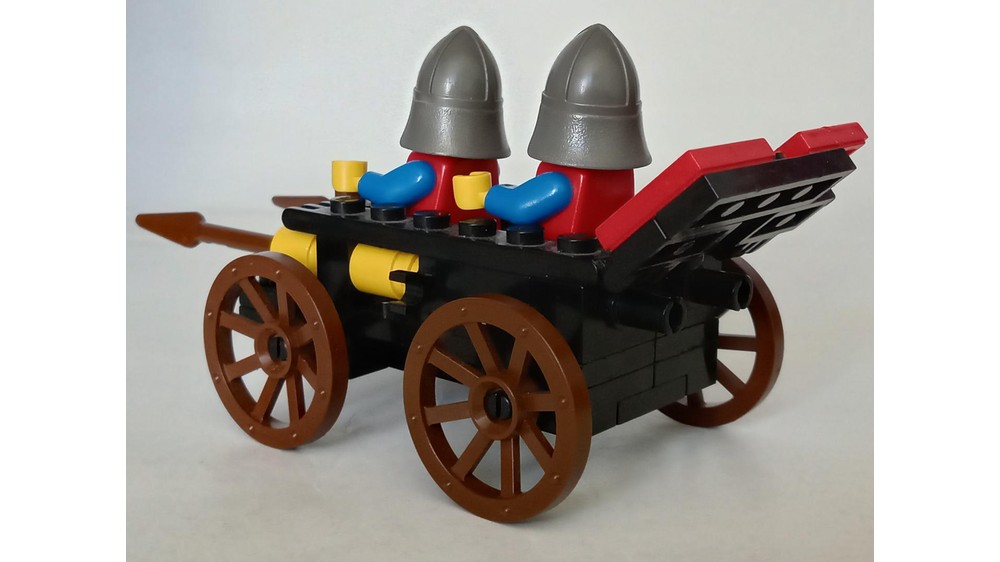 LEGO MOC 6039 Medieval Car by julien1001 | Rebrickable - Build with LEGO