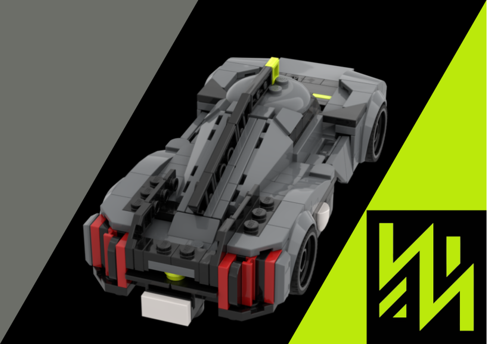 LEGO MOC Inspired by Peugeot 9X8 by Noggatogga | Rebrickable - Build ...