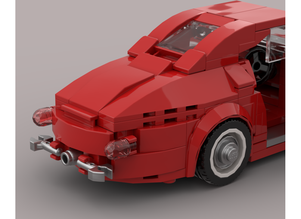 LEGO MOC Classic Red Sports Car - Long Version by Vandor214 ...