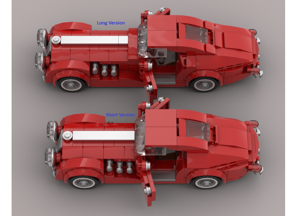 LEGO MOC Classic Red Sports Car - Long Version by Vandor214 ...