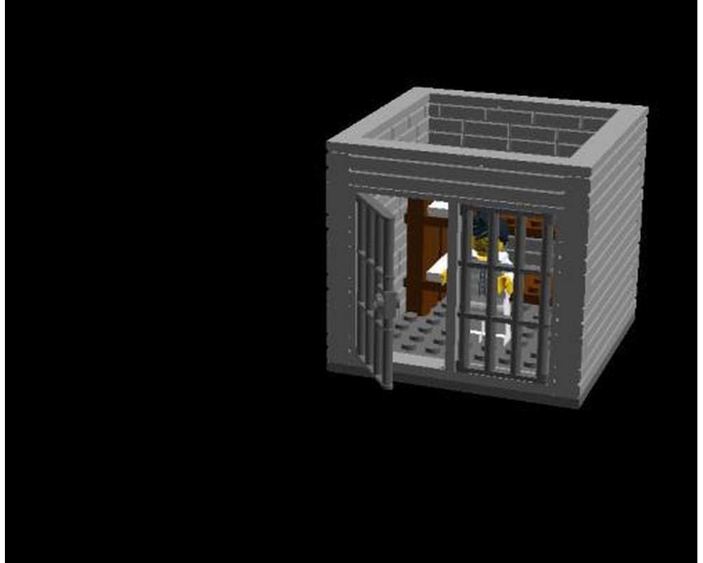 LEGO MOC Prison Vignette by blackwellj | Rebrickable - Build with LEGO
