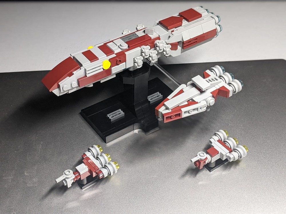 LEGO MOC Dreadnought + Arquitens + Consular Cruisers - Companion MOC to ...