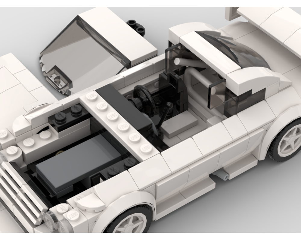 Lego Moc Ford Falcon Au V8 Supercar By Brickofodd Rebrickable Build