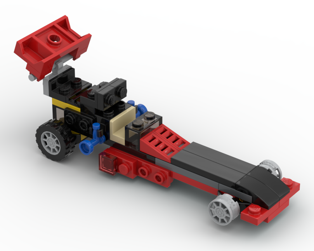 LEGO MOC 31040 dragster by maratus | Rebrickable - Build with LEGO