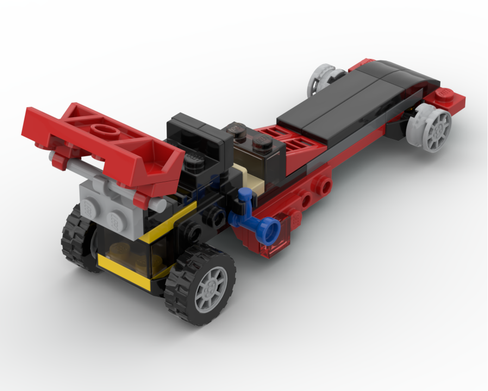 LEGO MOC 31040 dragster by maratus | Rebrickable - Build with LEGO