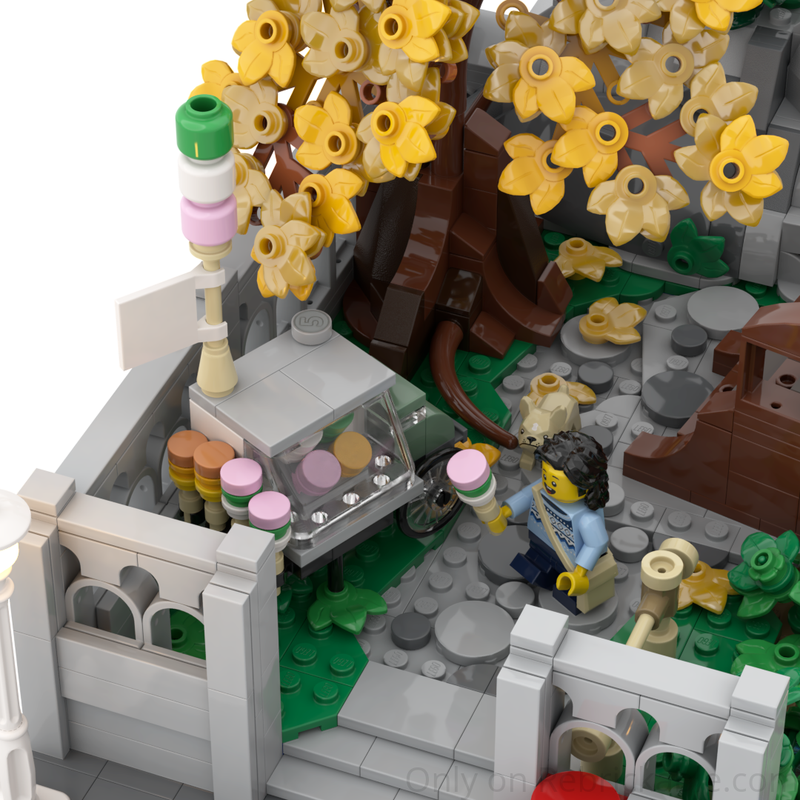 LEGO MOC Torii Gate Gardens by rebelnili | Rebrickable - Build with LEGO
