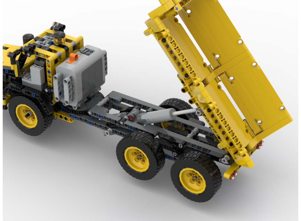 Lego Moc 8264 Hauler Fully Remote Control By Adilophosaurus