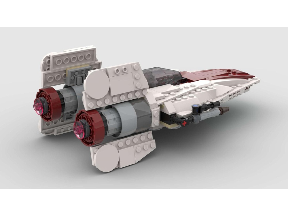 LEGO MOC-209923 RZ-1 A-Wing Starfighter - Alternate Build of 75402 ARC ...