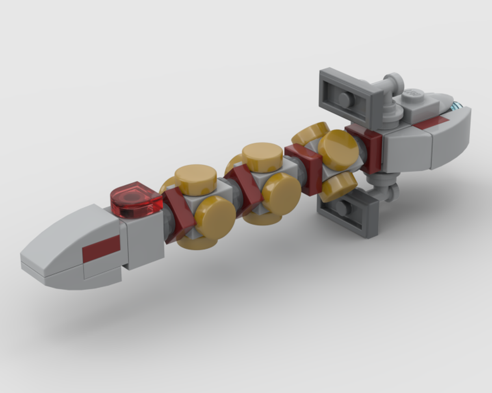 LEGO MOC IPV-2C Stealth Corvette by glaciesfire | Rebrickable - Build ...