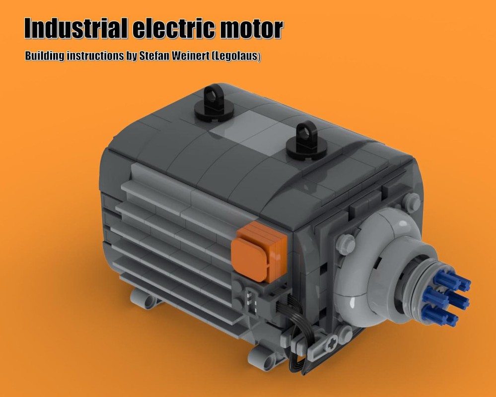 LEGO MOC-209936 Industrial electric motor by legolaus | Rebrickable ...