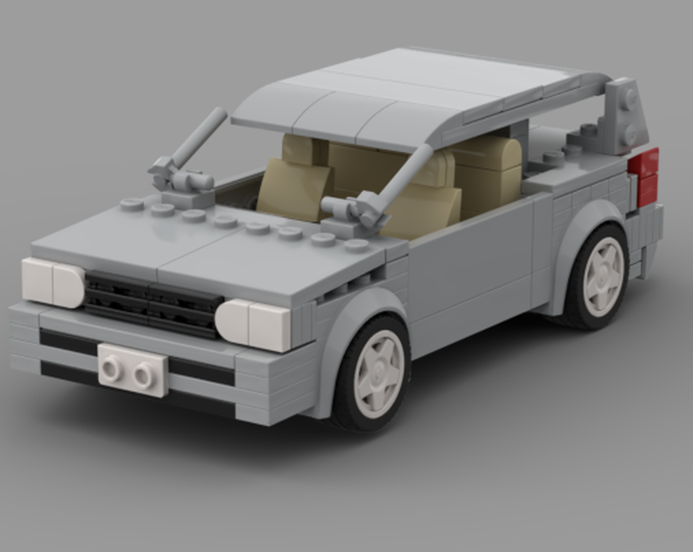 LEGO MOC Volkswagen Golf MkIII by MecGarage99 | Rebrickable - Build ...
