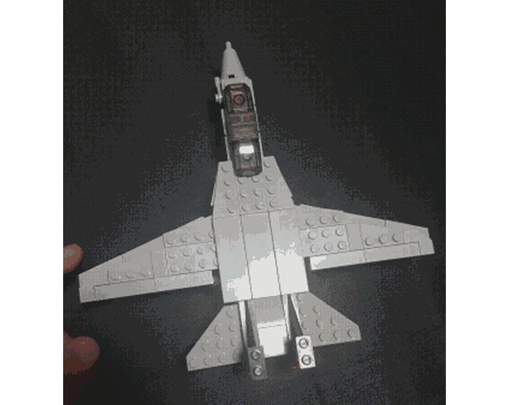 LEGO MOC F14 tomcat with geared wings by mickcorp | Rebrickable - Build ...