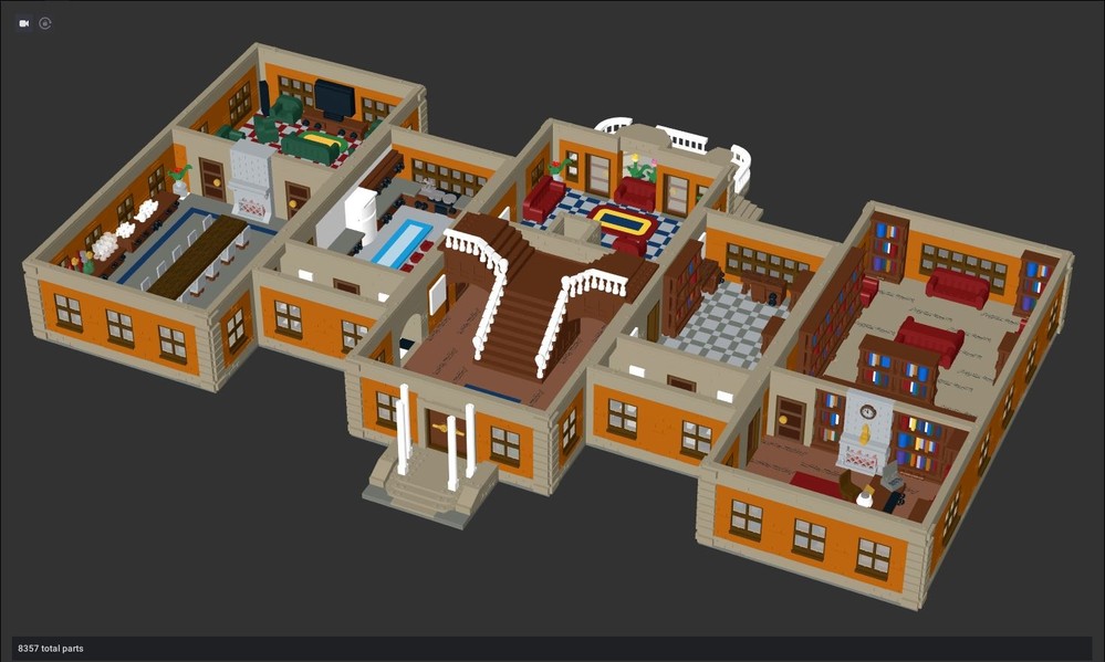 LEGO MOC Xavier Institut - Ground Floor by lonewolve87 | Rebrickable ...
