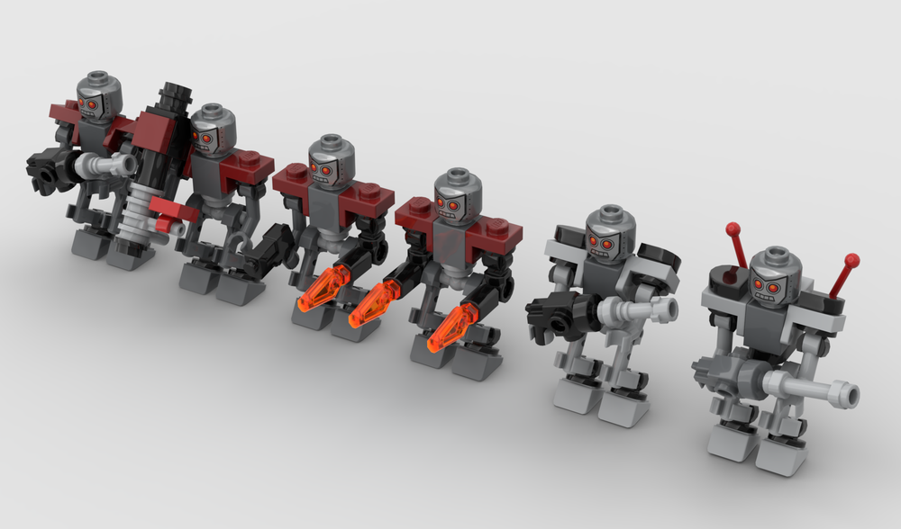 LEGO MOC-209962 *UPDATED* Helldivers 2 Automaton Troopers by Automaton ...