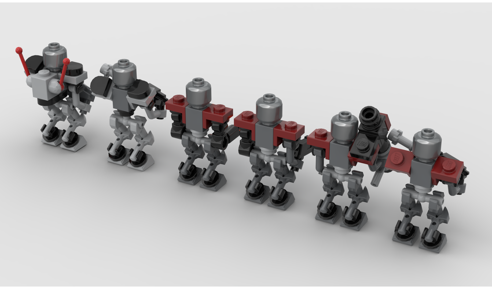 LEGO MOC-209962 *UPDATED* Helldivers 2 Automaton Troopers by Automaton ...