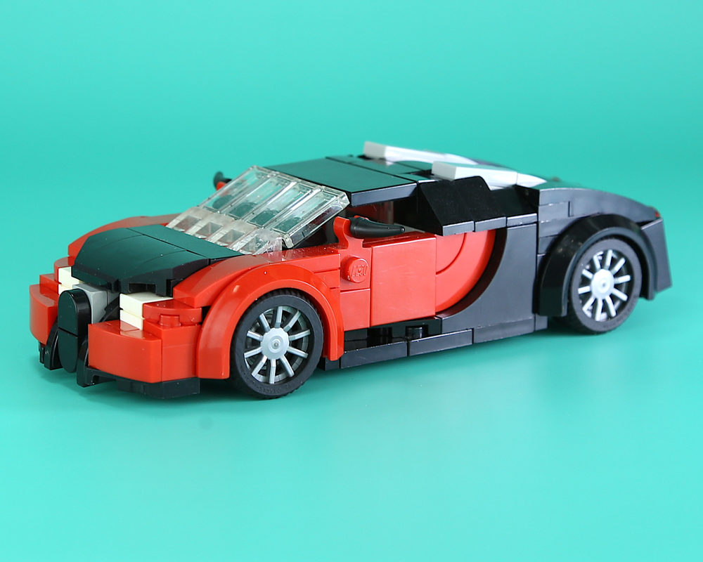 LEGO MOC Bugatti Veyron 16.4 by RGB900 | Rebrickable - Build with LEGO