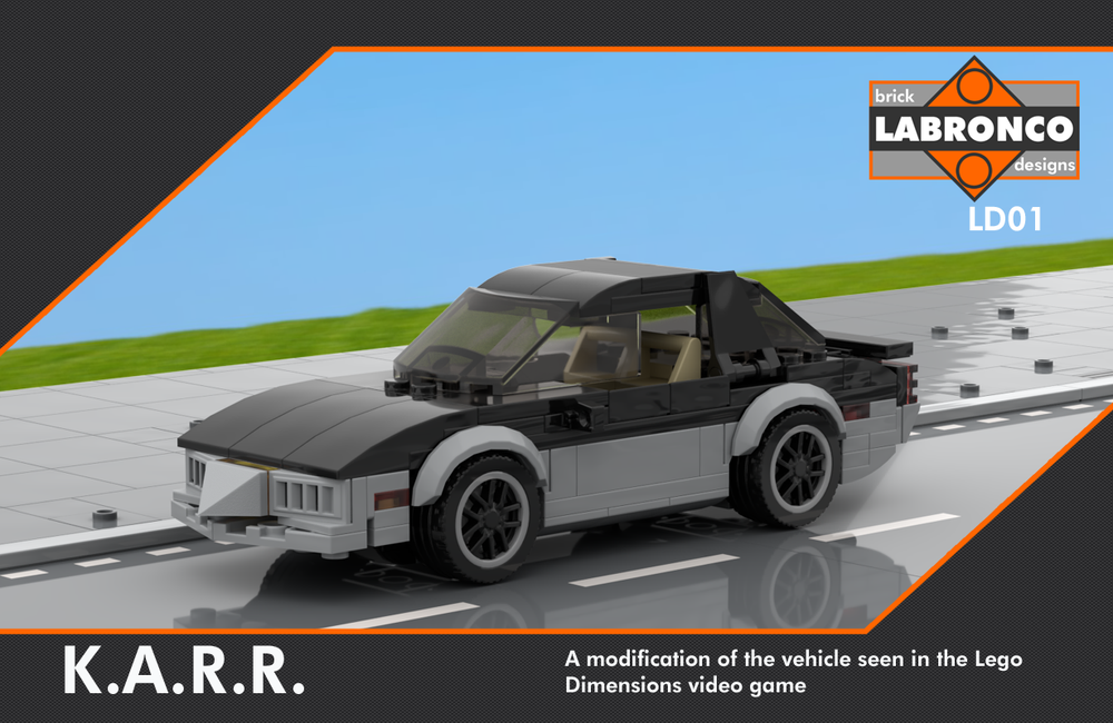 LEGO MOC LD01 - KARR by Labronco Brick Designs | Rebrickable - Build with LEGO