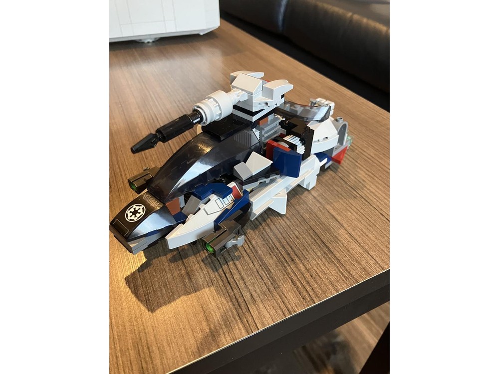 LEGO MOC Republic & Empire Hybrid Gunship by Turret | Rebrickable ...