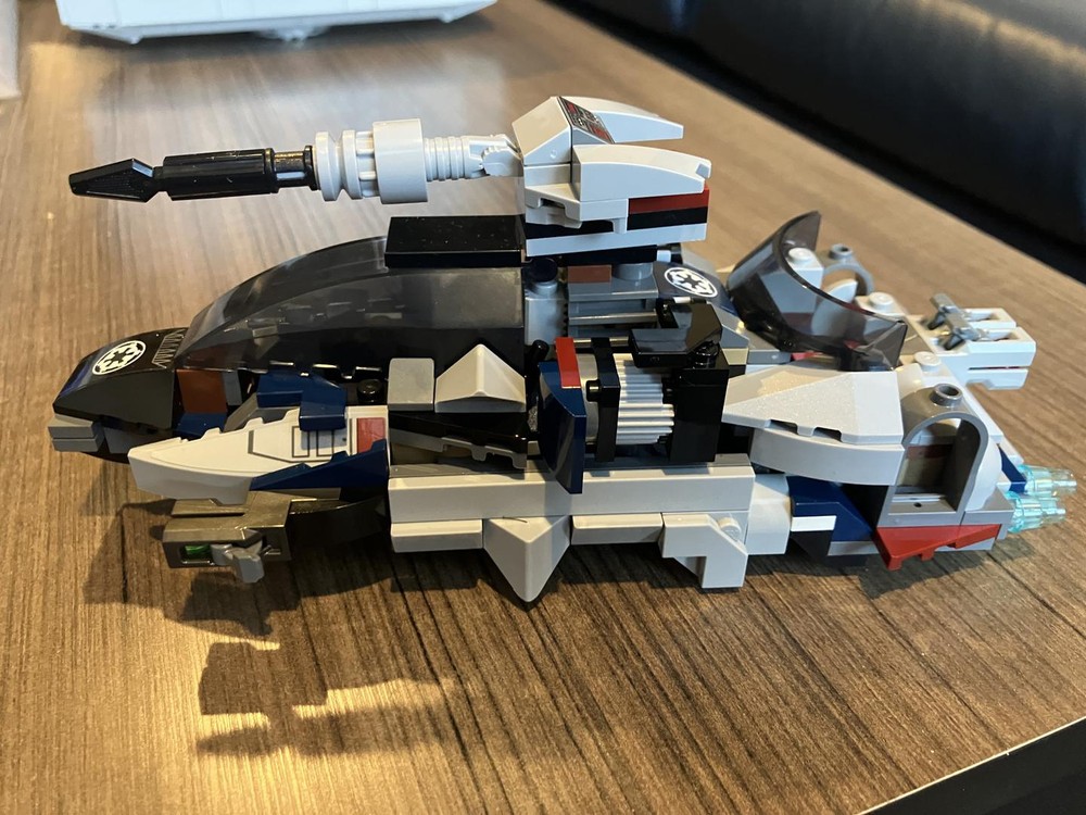 LEGO MOC Republic & Empire Hybrid Gunship by Turret | Rebrickable ...