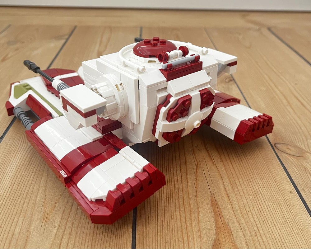 Lego Moc Tx 130 Saber Class Fighter Tank Republic Fighter Tank By