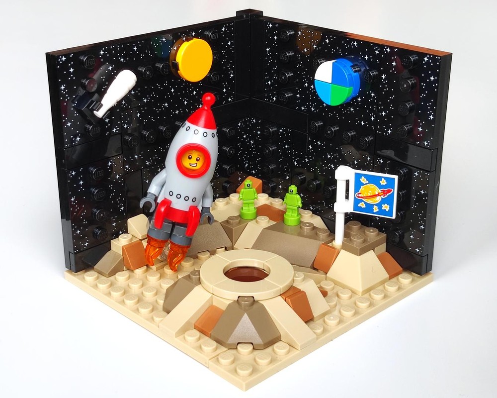 LEGO MOC Rocket Boy Vignette by brickuba | Rebrickable - Build with LEGO