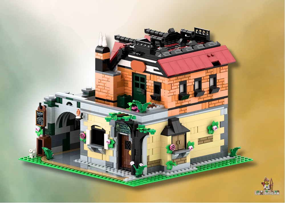 LEGO MOC The Old Guarded Inn (Tudor Corner 10350 Alternate Build) by ...
