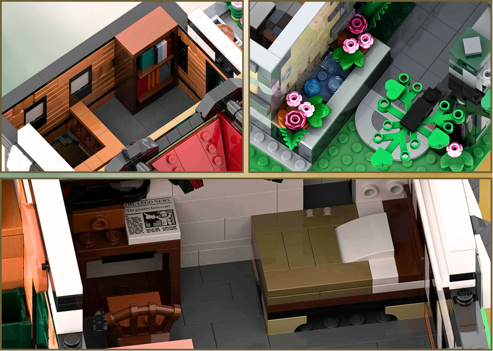 LEGO MOC The Old Guarded Inn (Tudor Corner 10350 Alternate Build) by ...