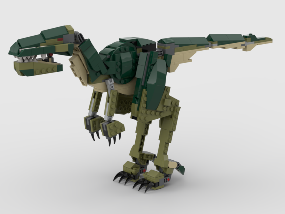 LEGO MOC 31151 Compsognathus longipes 1:2 by SuperHeroBrick ...